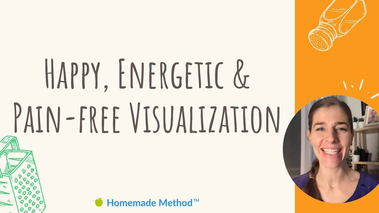 Happy, Energetic & Pain-free Visualization - Homemade Method