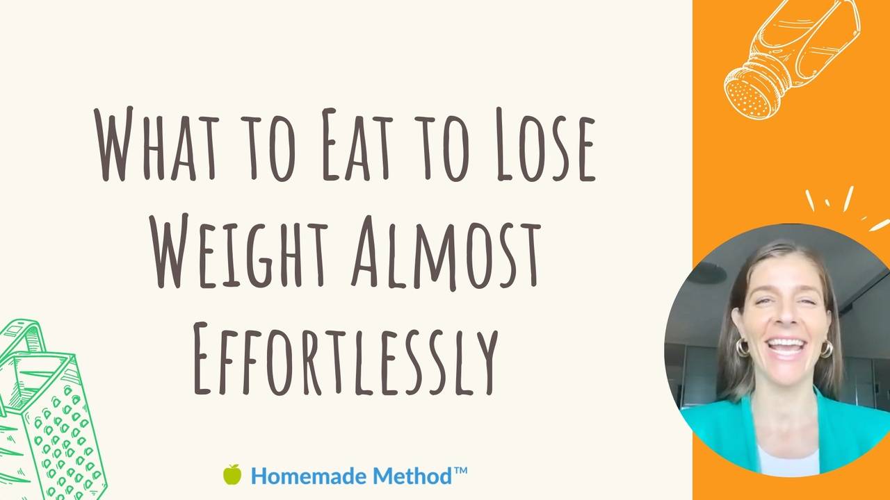 What to Eat to Lose Weight Almost Effortlessly - Homemade Method